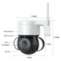 China RoHS 5MP Auto Tracking CCTV Camera for Home Security with Voice Translation for sale