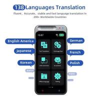 China 138 Language Voice Translator 4.1 Inch IPS Touch Screen Portable Instant Translation Device for sale