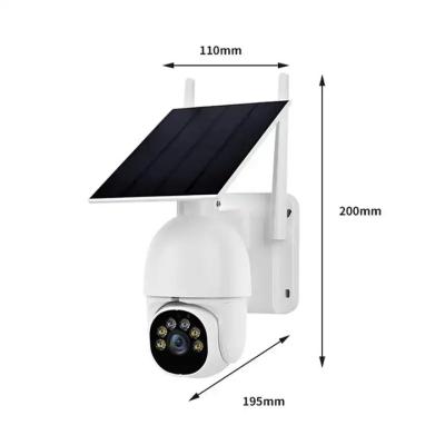 Cina Videocamere di sicurezza all'aperto autoalimentate della macchina fotografica della carta 4G di TF e senza fili solari con i pannelli solari in vendita