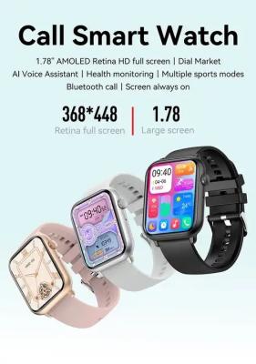 China Practical Smartwatch With BT Calling , HK27 1.78