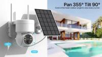 China Battery Powered Solar 4G Security Camera Wireless WiFi 1080p PTZ Outdoor Night Vision for sale