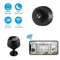 China ABS Infrared Small Wireless Security Camera 1MP 150 Degree Wide Angle Night Vision CCTV P2P for sale