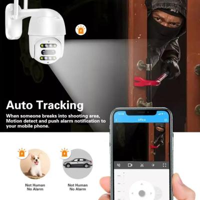 Cina CMOS 2.4G WiFi Wireless Camera System CCTV 10X Zoom Dual Lens in vendita