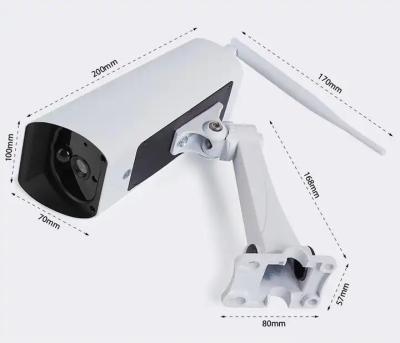 Cina 1080P audio bidirezionale pratico solare all'aperto della videocamera di sicurezza 4G in vendita