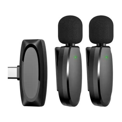Cina Microfono senza fili di Mini Microphone No App Needed Lavalier per Iphone in vendita