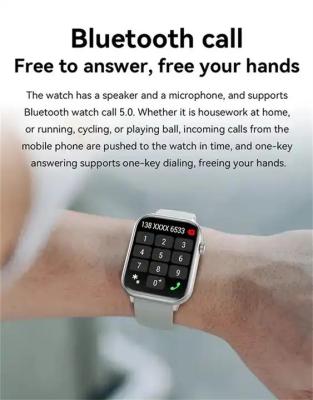 中国 呼んでいるBTとの実用的なSmartwatch Smartwatchを呼ぶHK27 1.78」AMOLED 販売のため
