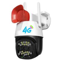 China 3MP 4G Security Camera with White CMOS Sensor V380 Pro Siren Pan Tilt 355° for sale