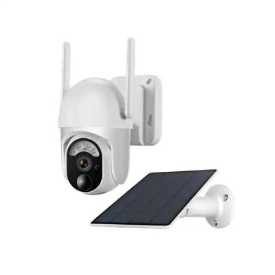 China Battery Power 4G Wifi Solar PTZ Camera Outdoor Solar P2P Wireless Camera à venda