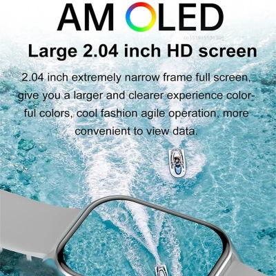 China HK26 Smart Watch Heart Rate Monitoring Smart 2.04 Inch AMOLED Display à venda