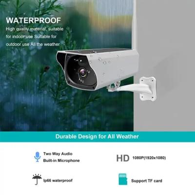Cina Battery Wifi Camera Home CMOS 4G Solar Powered Security Camera in vendita