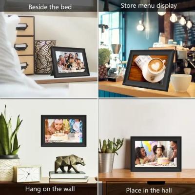 Κίνα Digital Photo Frame 10.1 Inch Remote Control With Touch Screen & 16GB Memory προς πώληση