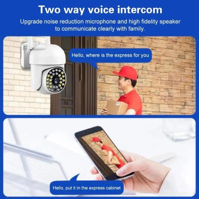 China Wireless Wifi Camera 360 Degree With LED Lights CMOS Sensor à venda