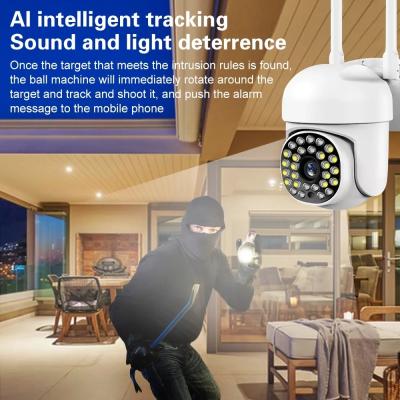 China Wireless Wifi Camera 360 Degree With LED Lights CMOS Sensor à venda