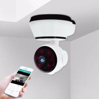 China Smart Home WiFi Wireless IP Camera 1080P Indoor Security Camera with 180° Wide Angle and Night Vision for sale