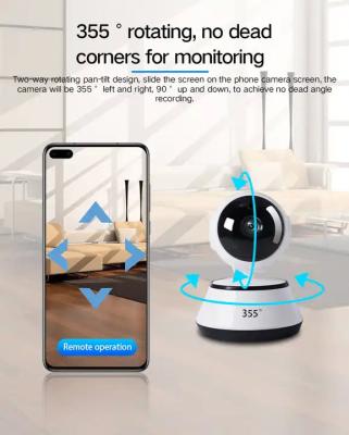 Cina home security shaking head machine 720P wireless internet camera night vision motion detection alarm wifi camera in vendita