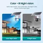 Cina Solar CCTV WiFi Camera Security Wireless Motion Detection Alarming Surveillance Audio Night Vision in vendita