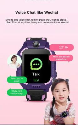 China Crianças Telefone Relógio Posicionamento Inteligente Full Touch Screen Estudante Relógio de jogo de quebra-cabeça vermelho monitoramento remoto à venda