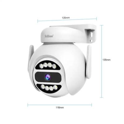China 4MP 1440P WIFI Smart Alarm Camera Home Security Al Auto Tracking Camera WiFi Surveillance camera à venda