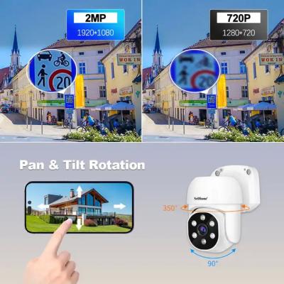 中国 4CH DVR Kit surveillance system IP Camera 2 MP XVR cctv system 販売のため