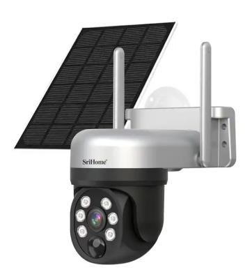 Cina Waterproof Outdoor IP65 Wireless Wifi 4MP Solar Panel Power PIR Battery Security Camera in vendita
