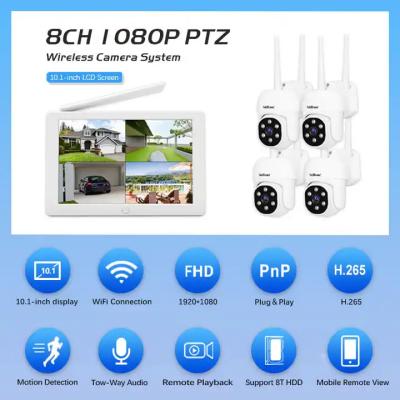 中国 wireless security camera system 8 Channel security camera systems 1080p Home Camera System Nvr Wireless Security 販売のため
