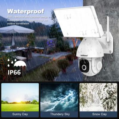 Cina Support 5G&2.4G WiFi 5MP Outdoor Security CCTV Camera Al Humanoid Detection Alarm Notification PTZ Camera in vendita