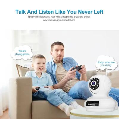 China 5MP Infrared Light And Warm Light Camera Indoor Security 355 Support Two-Way Audio Camera Network WiFi Camera à venda