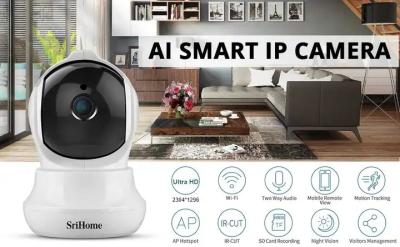 China Indoor Security Phone Push Alarm Notification Network Camera Built-In Micro Two Ways Audio PTZ Camera à venda