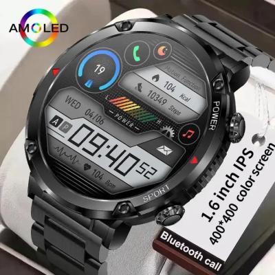 China BW0423 Ip68 Sports Health Smart Watch 1.6inch IPS Round Screen 400x400 Resolution 600mah Waterproof Te koop