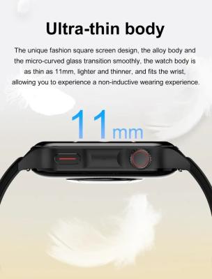 Cina HK28 IP68 Fitness Tracker And Smartwatch Sport 1.78 IPS True Heart Rate Call For Android in vendita