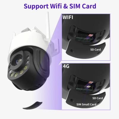 China Beveiligingscamera Buiten 30X Optische Zoomcamera WiFi Draadloos 5MP IP Camera Nachtzicht Auto Tracking Mensdetectie Te koop