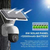 China 4G Solar Security Camera 2MP 1080P Outdoor Wireless Surveillance with PIR Detection IP66 Waterproof Support iCSee for sale