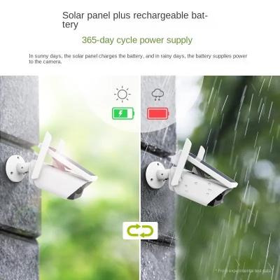 China Zonne-energie draadloze buiten 1080P Home Security Camera PIR 2.4G Wifi Camera Wide Angle Range Te koop