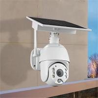China 4MP Solar WiFi PTZ Security Camera Human Autotracking 8W Outdoor IP65 for sale