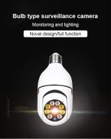 China 1080P WiFi Light Bulb Camera 3MP Night Vision Motion Detection Security Camera E27 for sale