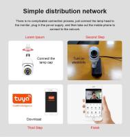 China 1080P WiFi Light Bulb Camera 3MP Night Vision Motion Detection Security Camera E27 for sale