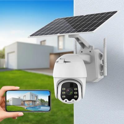 中国 Solar Wifi Surveillance Wireless 4G SIM Card Camera With Motion Detection 販売のため