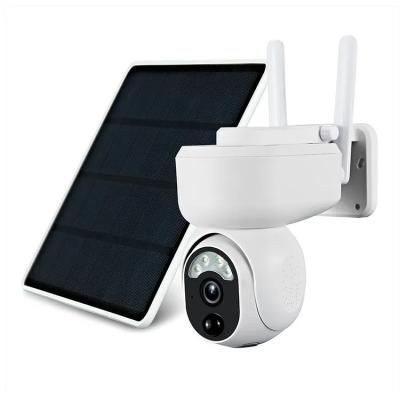 Cina 1080P 4G PTZ Security Solar Panel Battery Camera Outdoor Solar Powered PTZ Camera in vendita