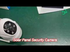Two Way Audio Solar Security Camera System Wireless Outdoor Cctv