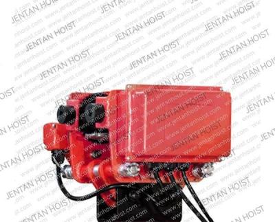 Cina OEM 2 tonnellate di catena elettrica di puleggia con carrello 3.5Kw in vendita