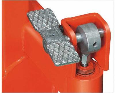 China Supermarket Transport Trolley Hydraulic Lift Stacker For Material Handling for sale