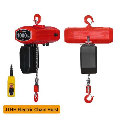 China Mini Guincho Elétrico de Corrente JTHH-C Compacto e Durável para o Setor de Energia Eólica com Proteção IP55 e Opções de Carga de 60kg a 380kg à venda