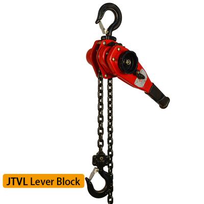 JTVL Lever Hoist with Double Pawl Brake System Low Headroom Three Stay Bolts Design Compact