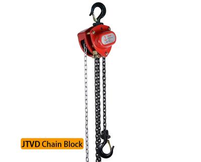 China JTVD chain hoist 2.5 Meters Lifting Height 12 Chain Fall Chain hoist for Quick and Easy Material Handling for sale