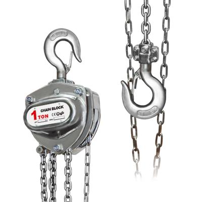China JTVD-SS Manual Chain Hoist with Manual Lift Speed and Durable Alloy Steel Chain Material for sale