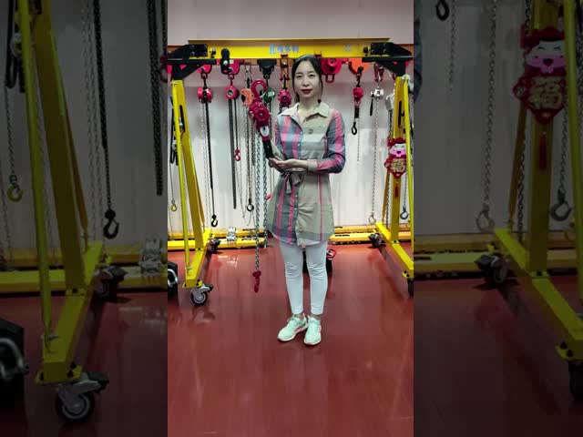 Подъемник с легким алюминиевым корпусом и быстрым позиционированием на свободной цепи