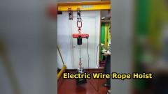 UL Certified SinglUL Certified Emergency Stop 2500KG European Hoist 500kg 6M Lift Customizable Quali