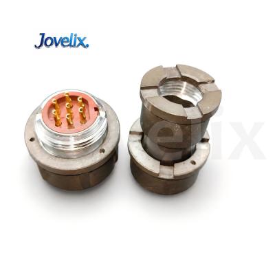 China 2PM18K7QA1 Threaded Circular Connector Socket 7 Core Industrial Connector for sale