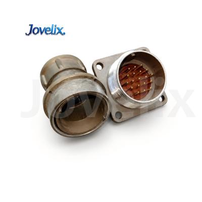 China 2PM24J19ZQA2 Threaded Circular Connector Plug 19 Core Industrial Connector for sale