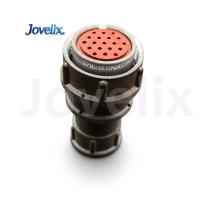 China 2PM24K19QA2 Threaded Circular Connector Socket 19 Core 400V 5A Industrial for sale